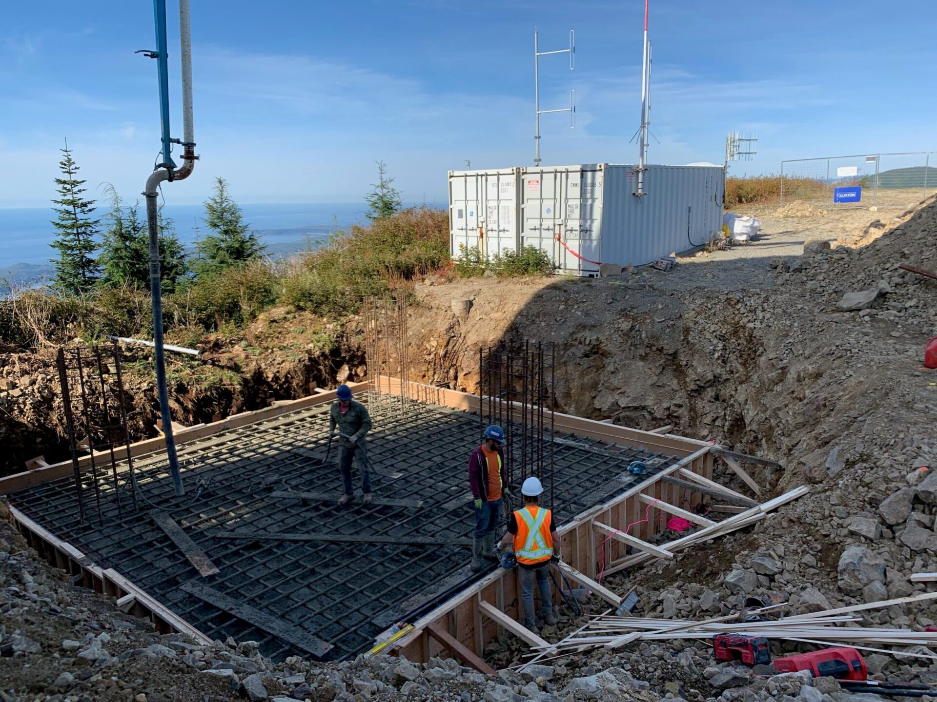 Mount Ozzard Bypass Road and Tower Foundation - PFM